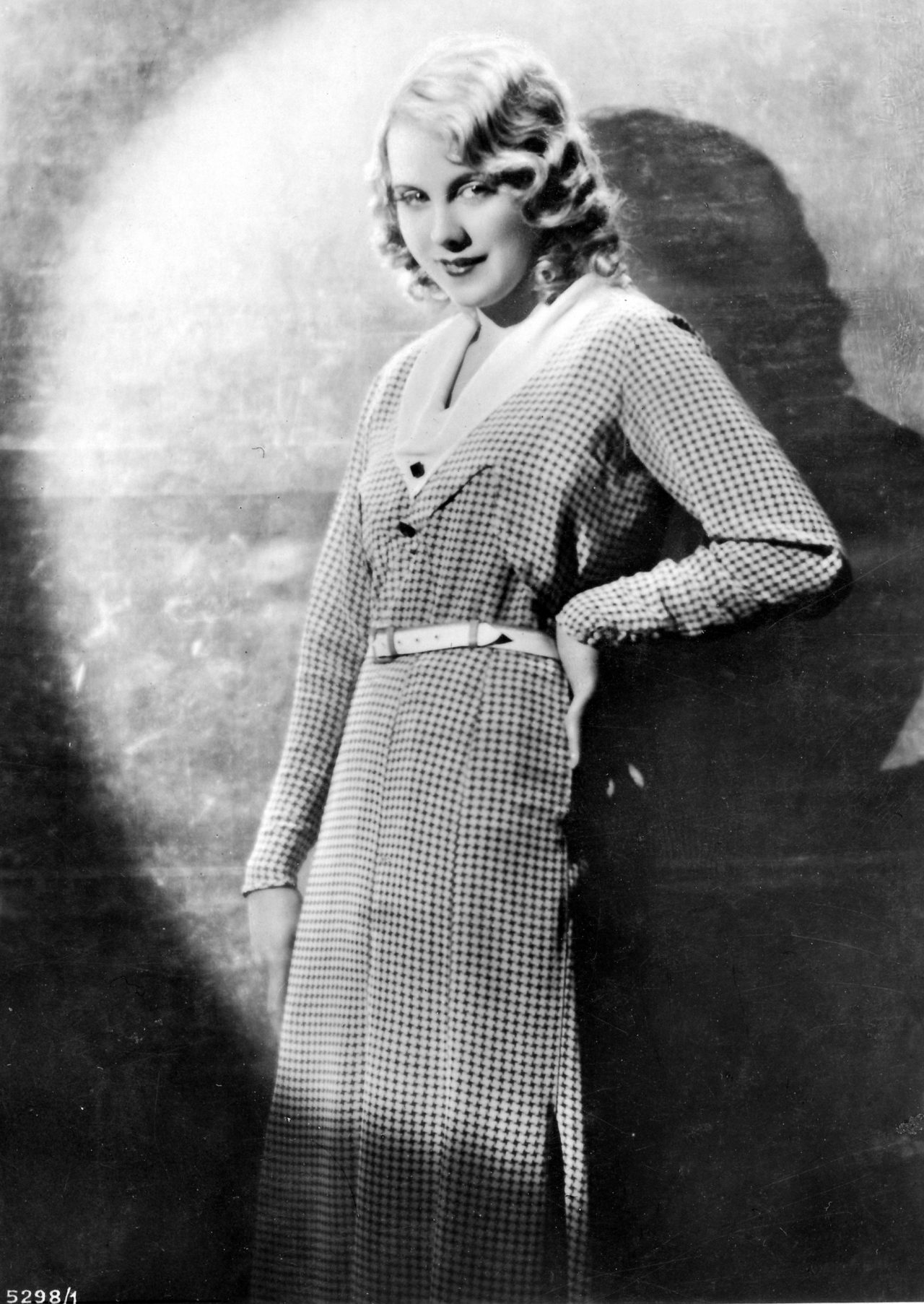 Postcard portrait of Czech actress Anny Ondra (1903– 1987) by Jaroslav ...