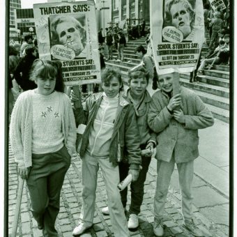 School students’ strike against Youth Training Scheme conscription ...