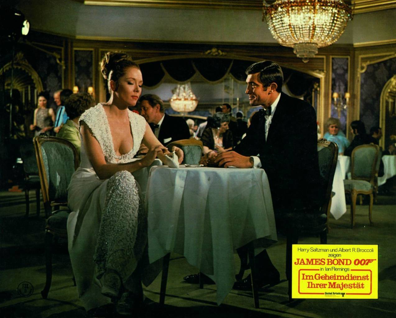 Ephemera from the Sixth Bond Movie - On Her Majesty's Secret Service ...