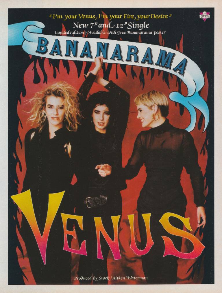Bananarama in Smash Hits Magazine 1981-1986 - Flashbak