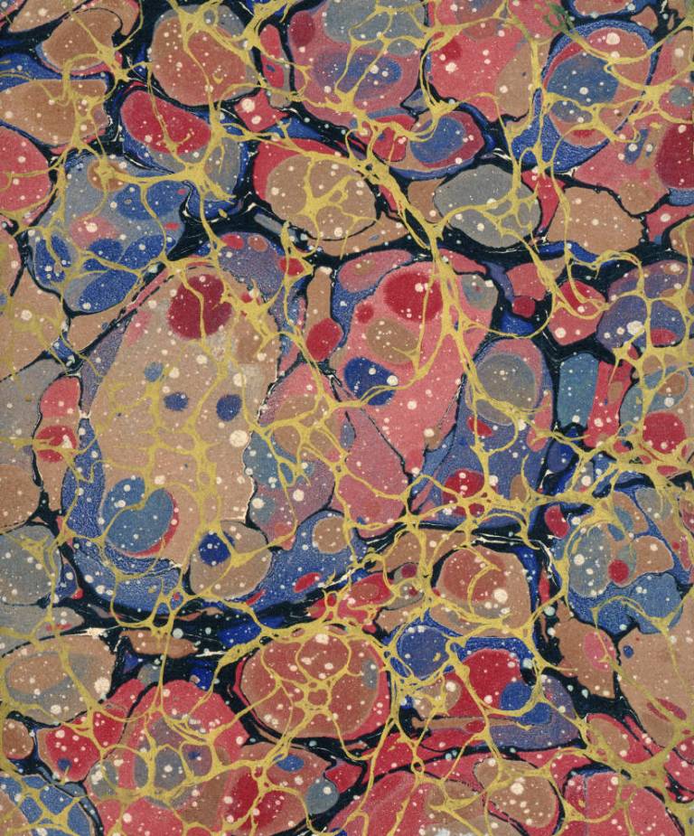 The Art of Marbling: 19th Century Decorated and Decorative Paper - Flashbak