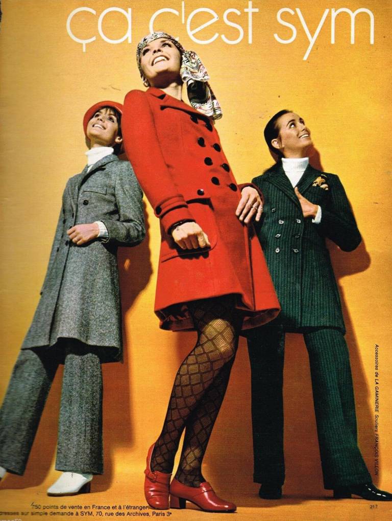 Pretty Publicité: Swinging Mademoiselles in 1960s French Fashion Ads ...