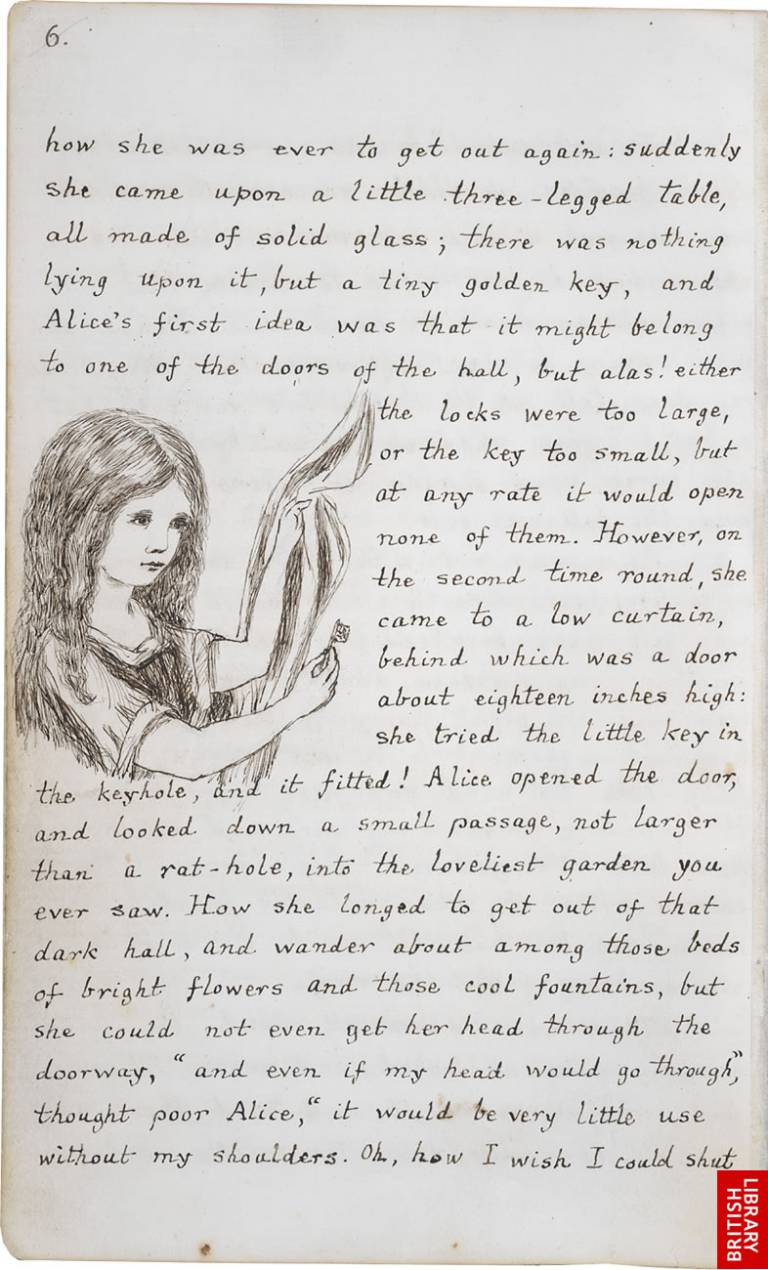 Lewis Carroll's Original Illustrations For Alice’s Adventures In ...