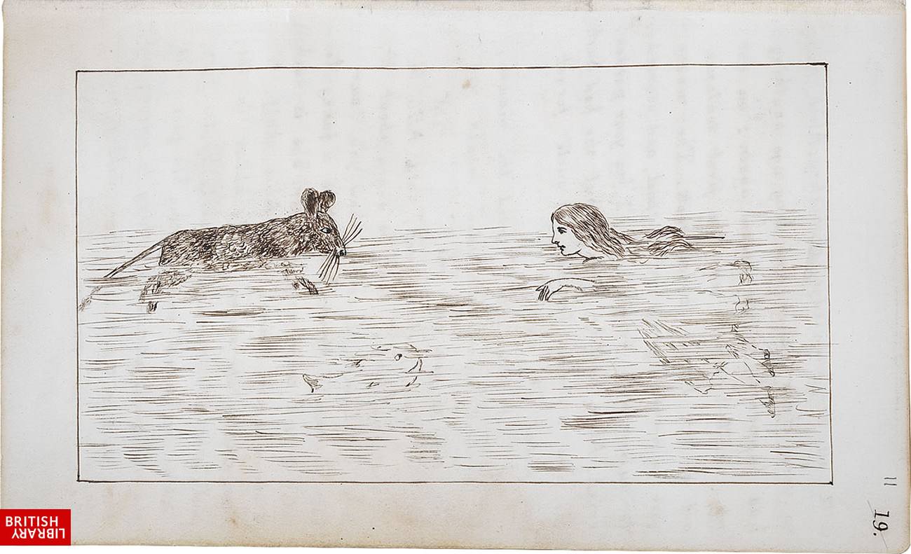 Lewis Carroll's Original Illustrations For Alice’s Adventures In ...