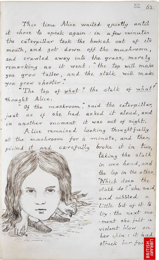 Lewis Carroll's Original Illustrations For Alice’s Adventures In ...