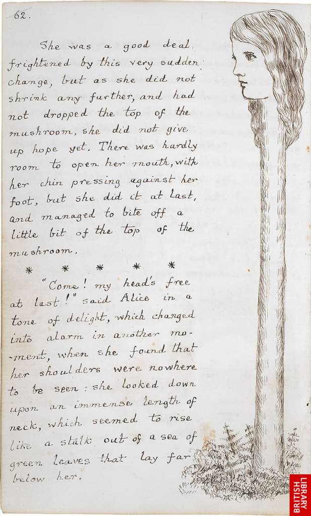 Lewis Carroll's Original Illustrations For Alice’s Adventures In ...