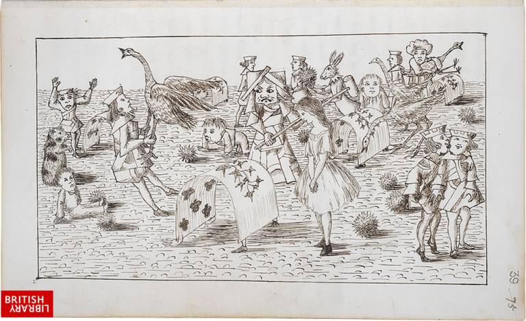 Lewis Carroll's Original Illustrations For Alice’s Adventures In ...