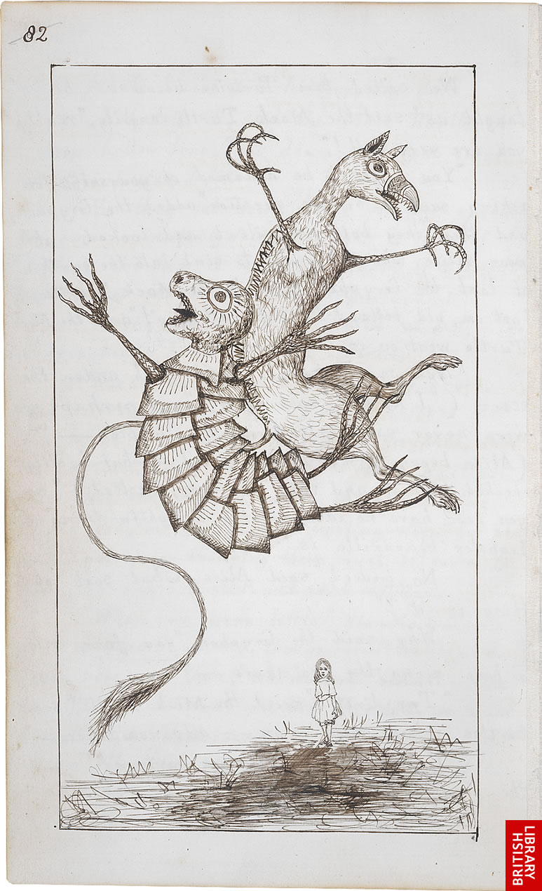 Alice In Wonderland Drawings Lewis Carroll