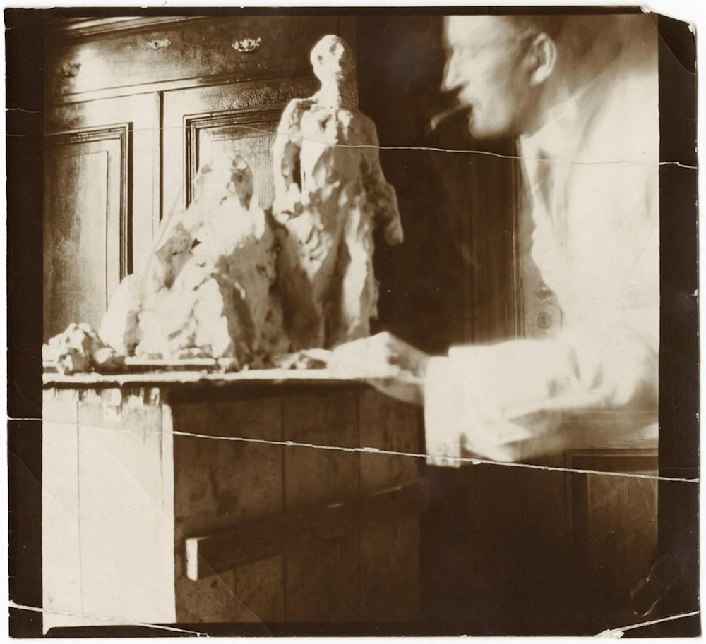 Edvard Munch, Self-Portrait with Model for a National Monument, Kragerø ...