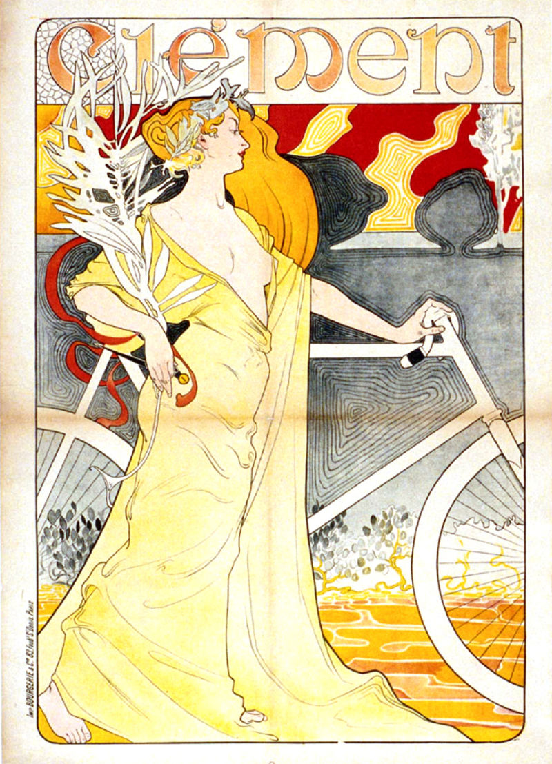 Clément, 1896. Artist- Unknown. - Flashbak