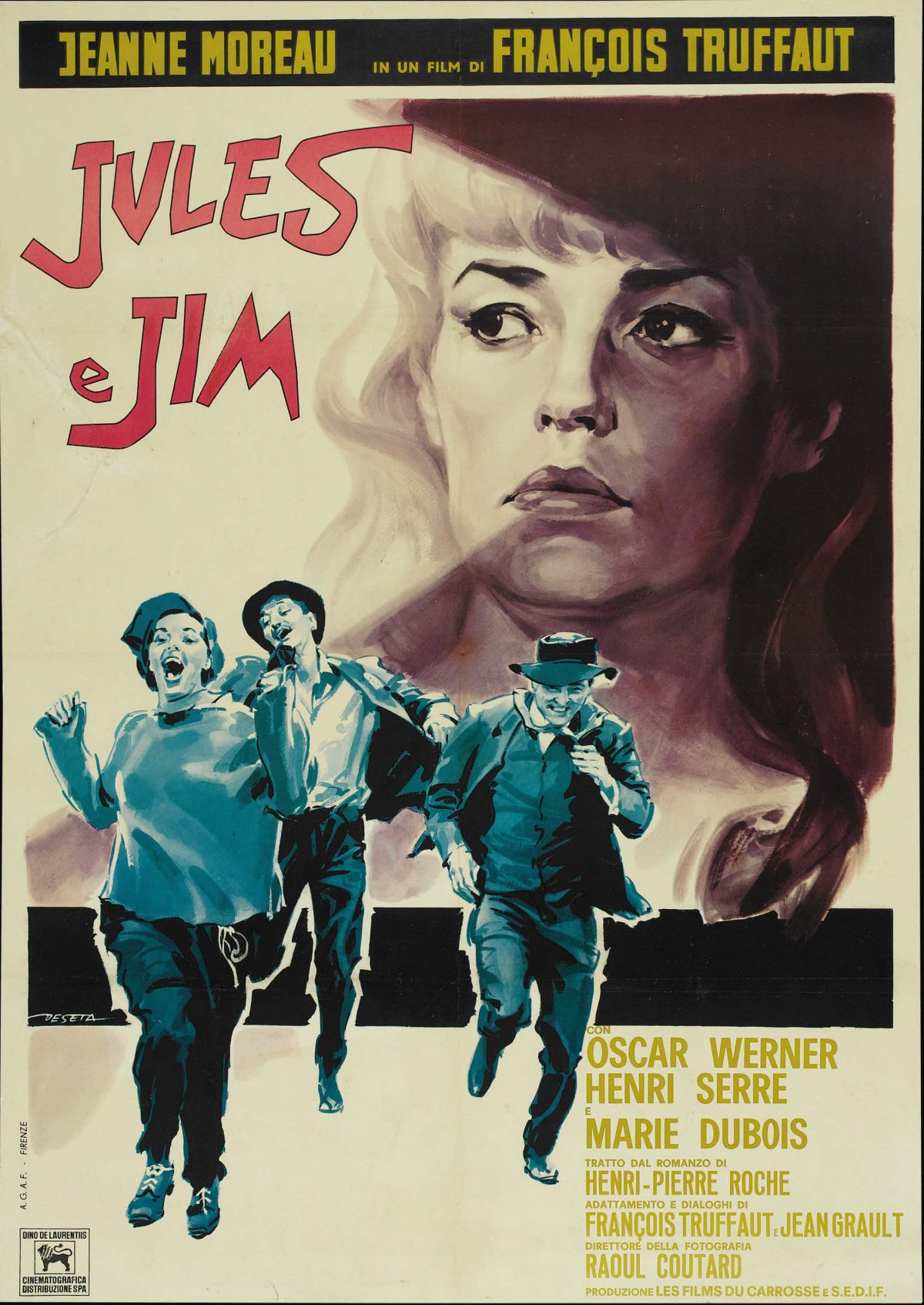 Brilliant Behind-the-Scenes Photos, Posters and Stills from Jules Et ...