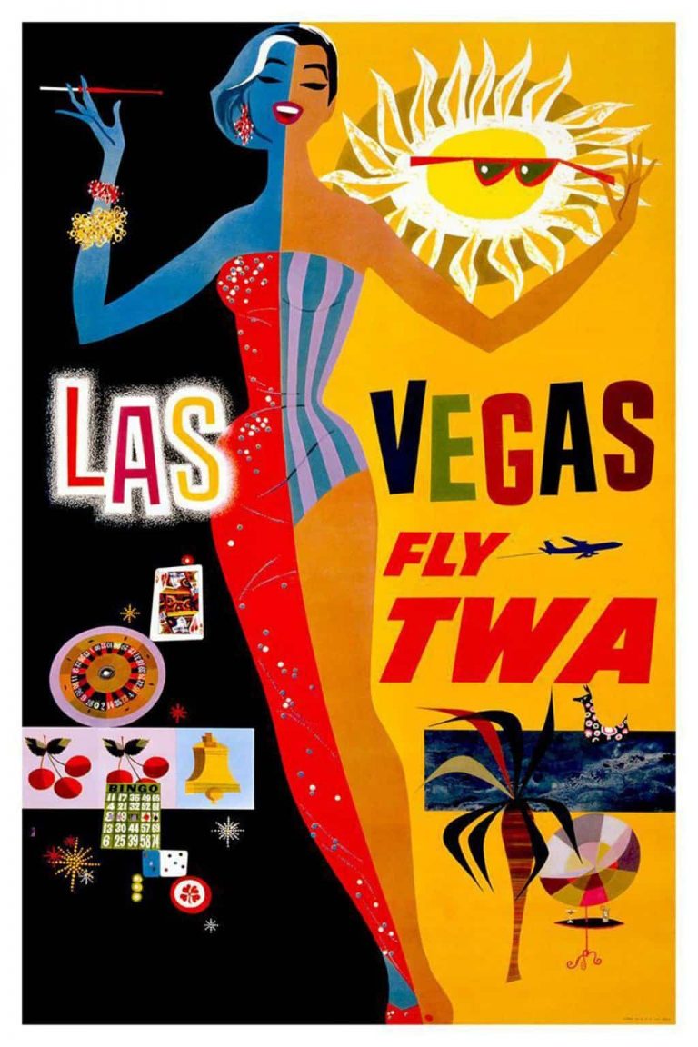 David Klein's Magnificent TWA Posters - Flashbak