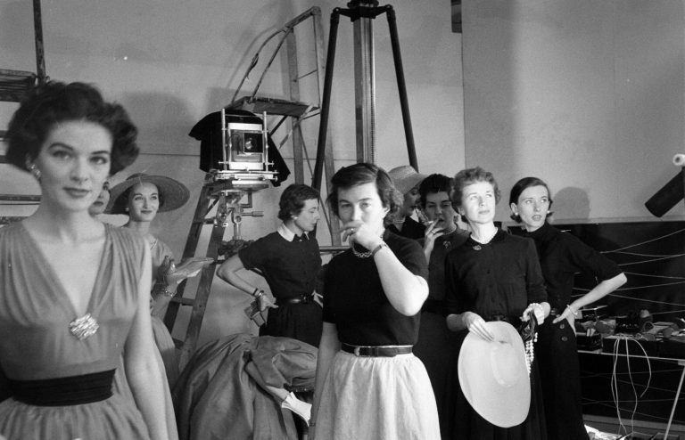 Wonderful Photos Backstage at a Frances McLaughlin-Gill Glamour ...