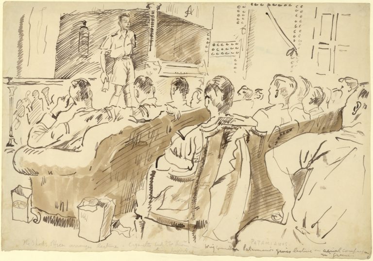 Cecil Beaton's War Drawings - Flashbak