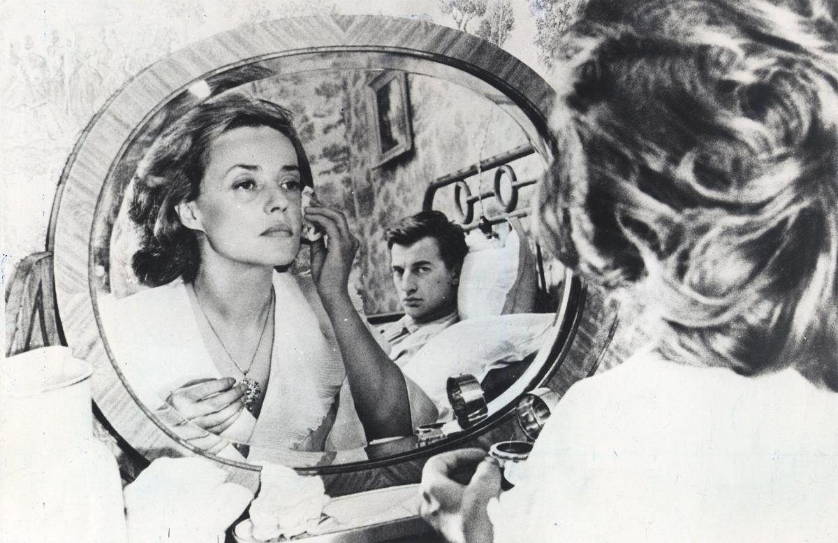 Jeanne Moreau and Henri Serre in Jules et Jim directed by François ...