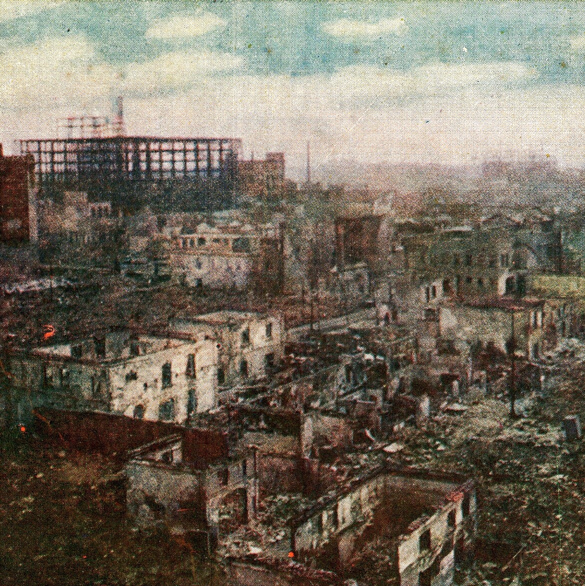 Japanese Postcards of the Terrible Kantō Earthquake of 1923 - Flashbak