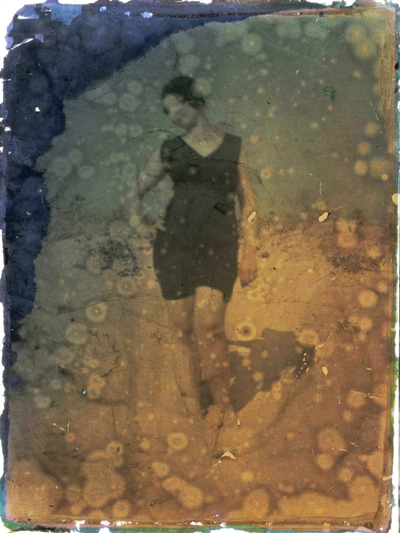 Ernest-Louis Lessieux - Femme en costume de bain sur une plage de l’île ...