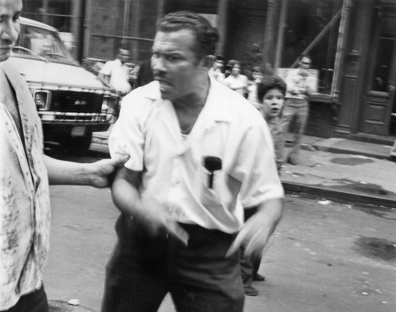 Being Asked To Leave E 3rd St 1974 - © Rich Allen - Flashbak