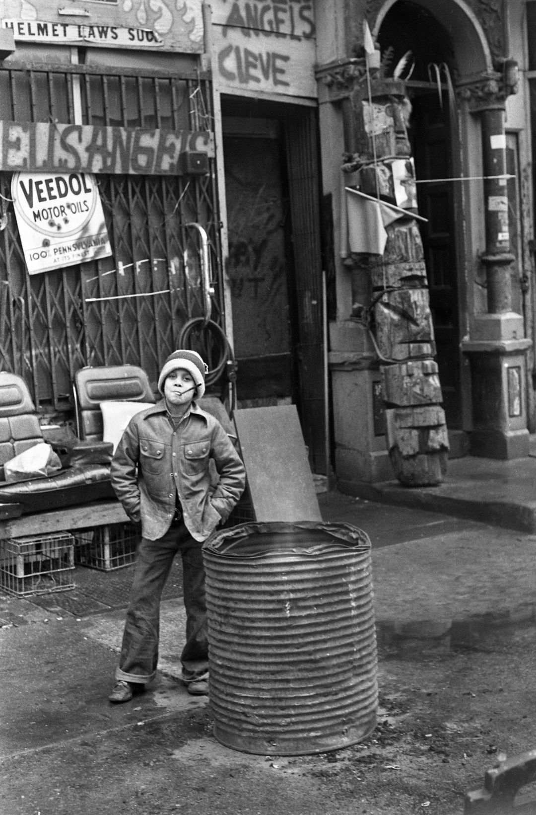 King of Angels E 3rd St 1974 - © Rich Allen - Flashbak