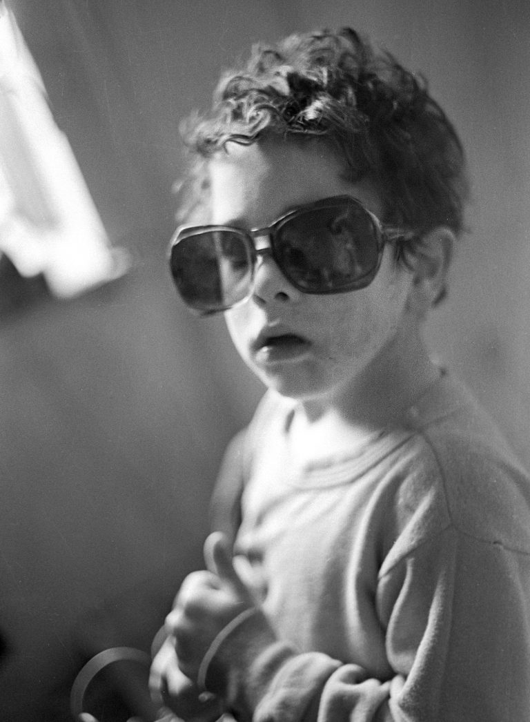 Lil' Stevie in Studio E 3rd St a 1976 - © Rich Allen - Flashbak