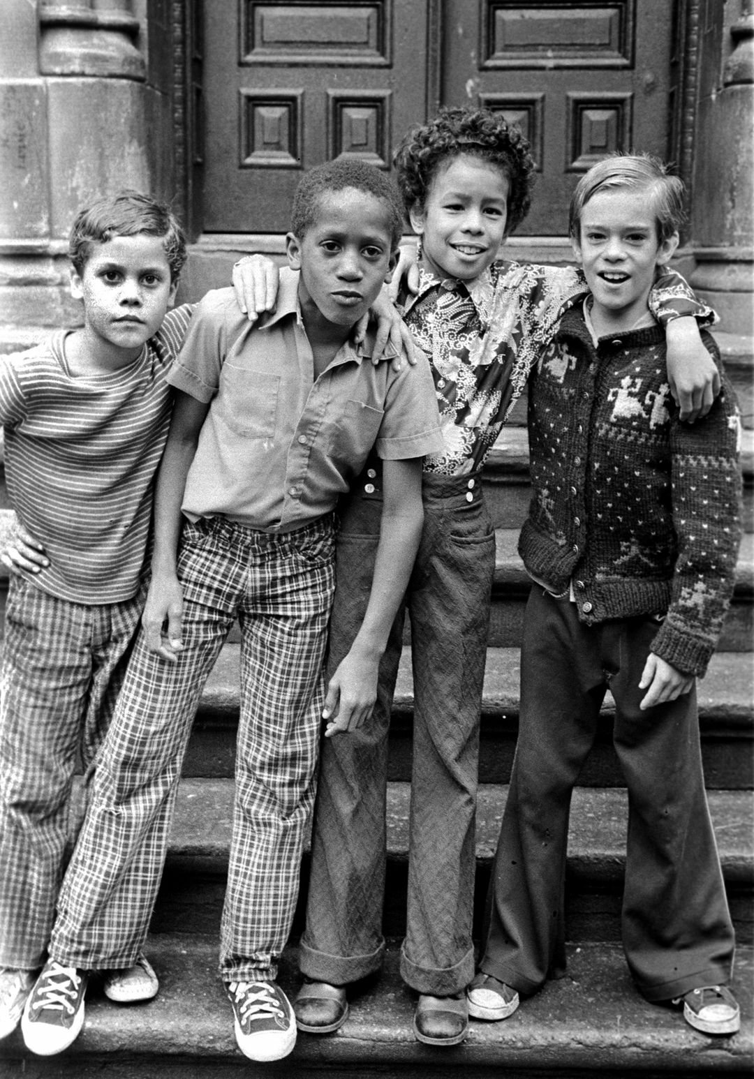The four singing horses- Orlando Jeffrey Juan? y Fernando on E 3rd St ...