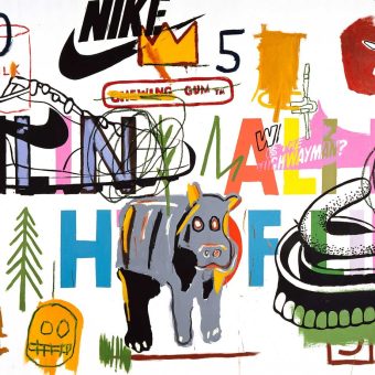 Jean Michel Basquiat:Andy Warhol – Ailing Ali in Fight of Life, 1984 ...