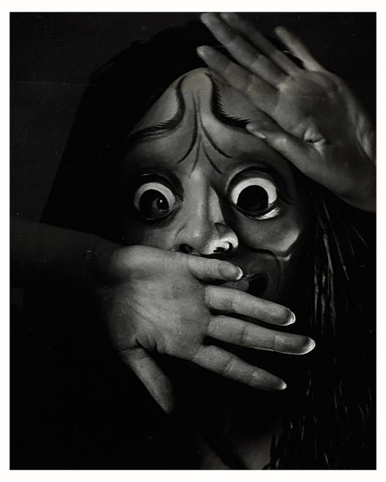 Rudolf Koppitz – Mask, The dancer Hedy Pfundmayr, 1930 - Flashbak