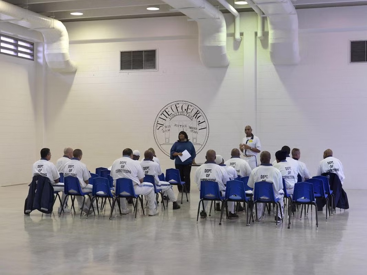 Georgia State Prison, November 2012. A committee of “lifers”—men with ...