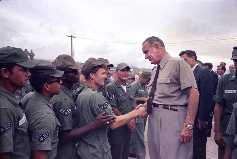 President Johnson Orders Trousers from Joe Haggar - big enough for his ...