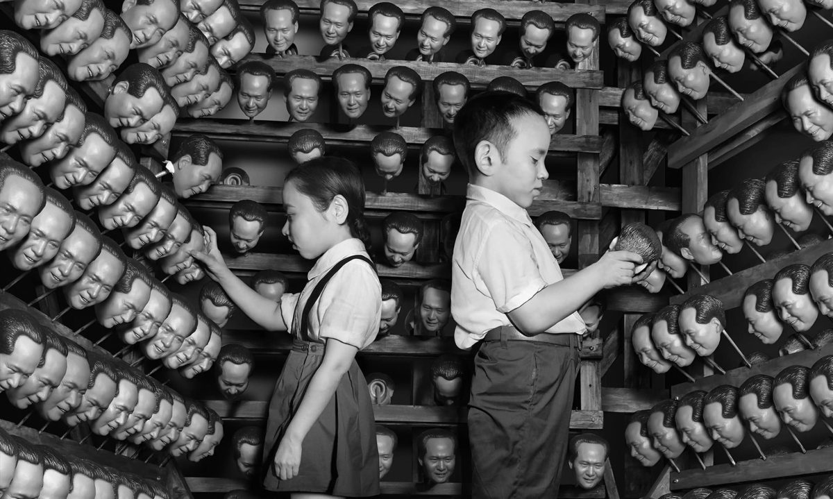 Turning heads … children in a doll factory. Photograph- Wei Zhang ...