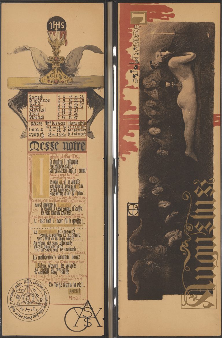 Manuel Orazi's Occultist Magic Calendar Mil DCCCXCVI, 1895 - Flashbak