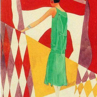 René MAGRITTE art deco coverss 1927-18 - Flashbak