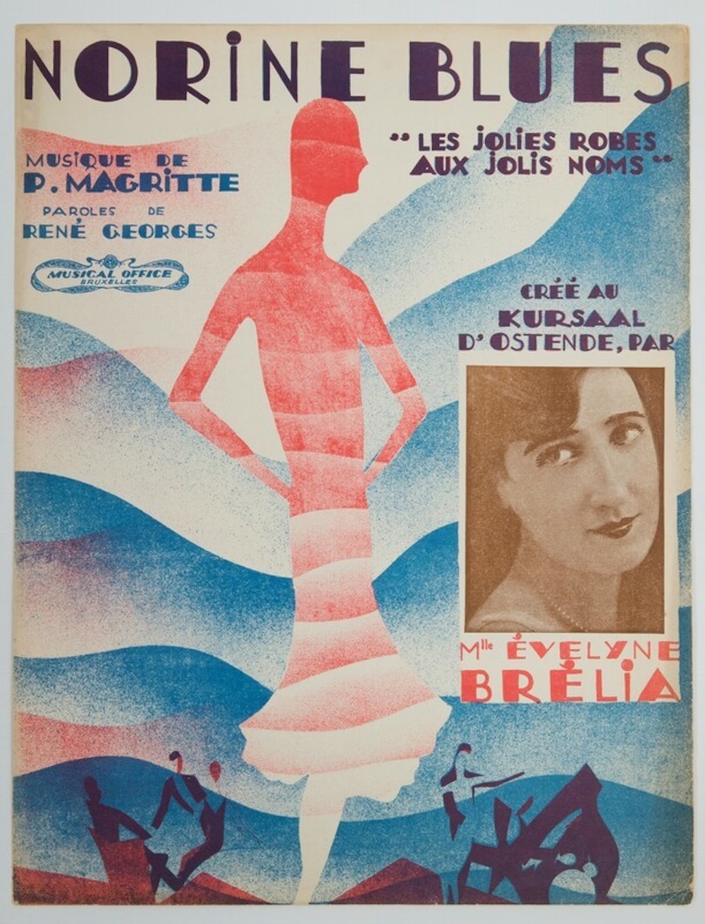 René MAGRITTE art deco coverss 1927-21 - Flashbak