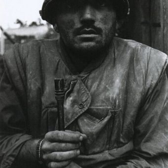 Don McCullin (British, b. 1935) Shell-shocked US soldier awaiting ...