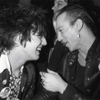 Howie Pyro and Bryan Gregory, New York, 1978 - Flashbak