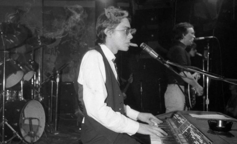 Jools Holland from Squeeze, the Starwood, Los Angeles, 1978 - Flashbak