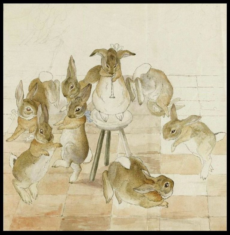 Beatrix Potter's Illustrated Peter Rabbit Letters - Flashbak