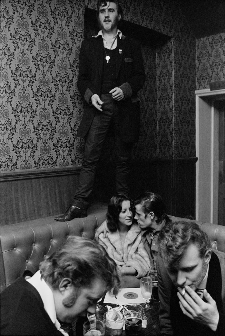 Barry Ransome in the Castle, Old Kent Road, London, England 1976 ...