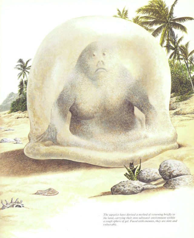 Rewilding Humanity - Dougal Dixon's Man After Man : An Anthropology of the Future (1990) - Flashbak