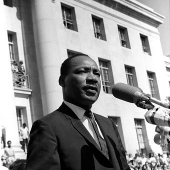 Martin Luther King Jr, Berkeley, California, 17 May 1967 - Flashbak