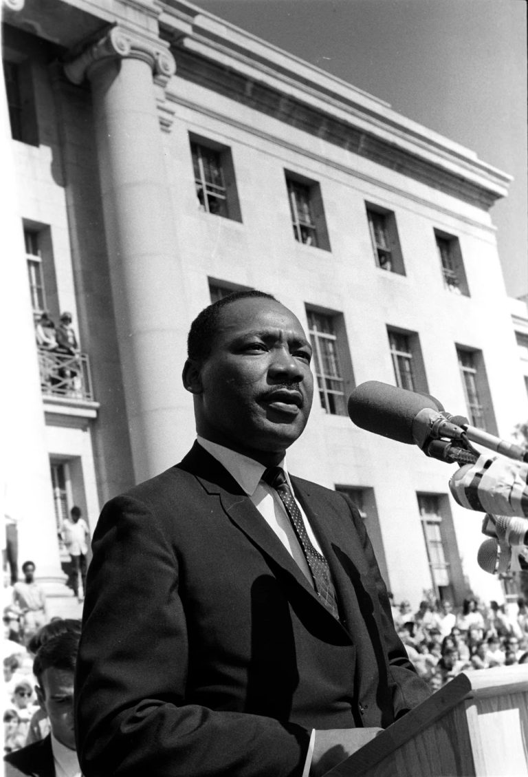 Martin Luther King Jr, Berkeley, California, 17 May 1967 - Flashbak