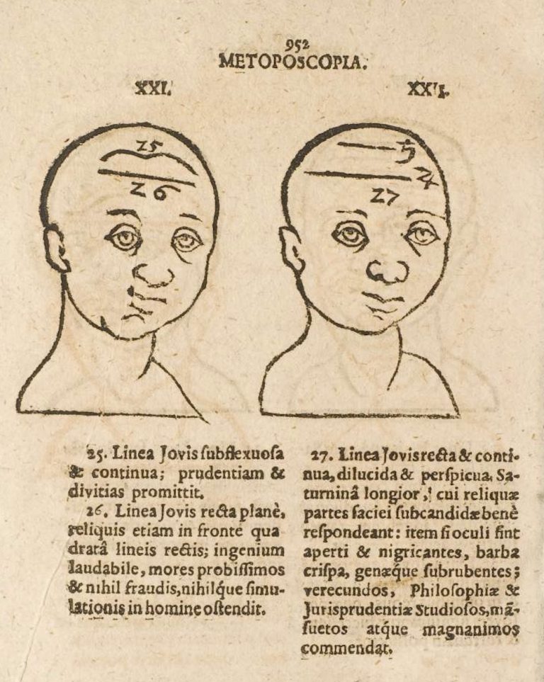 Metoposcopia: How To Spot Character From Forehead Wrinkles, 1661 - Flashbak