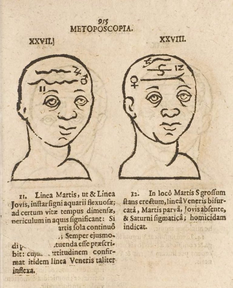Metoposcopia: How To Spot Character From Forehead Wrinkles, 1661 - Flashbak
