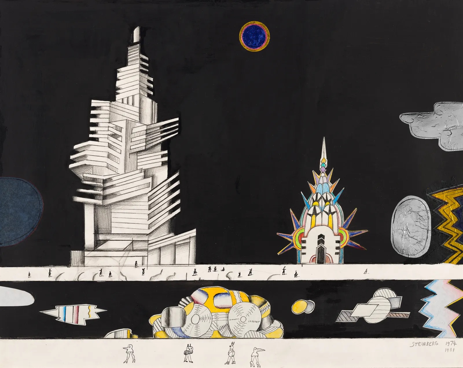 Saul Steinberg Draws A Line Into Your Brain - Flashbak