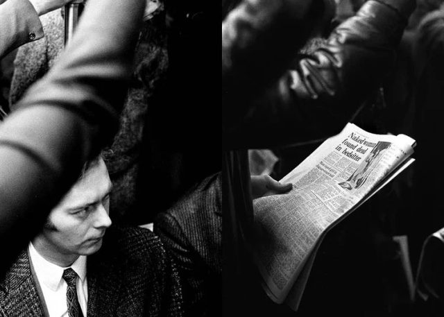 Rush Hour On The London Underground, 1973 - Flashbak