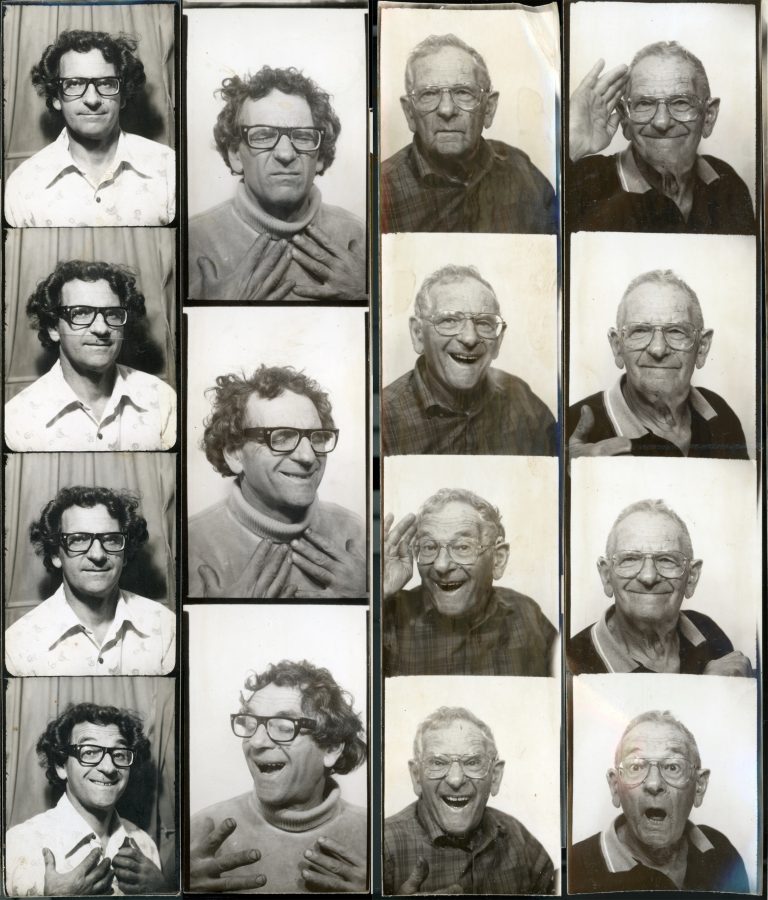 Alan Adler photobooth selfies - Flashbak