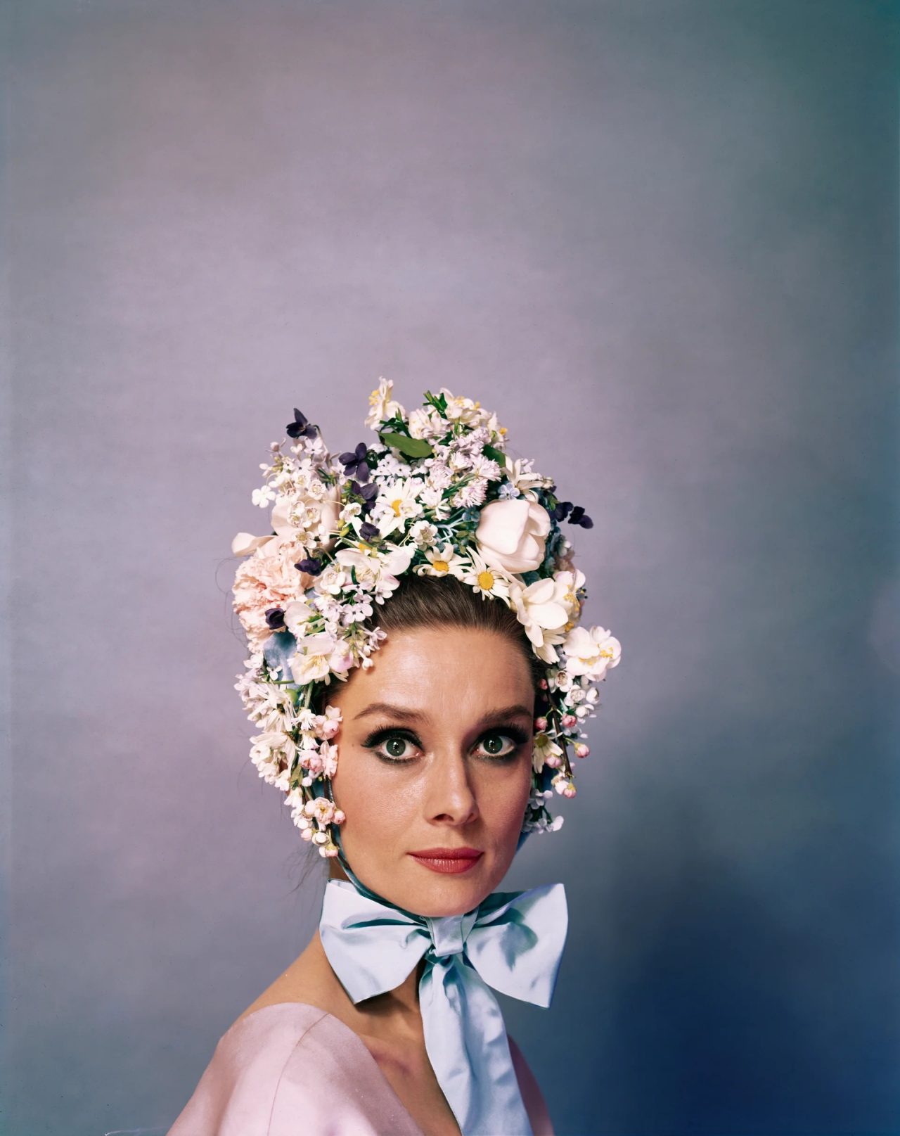 Audrey Hepburn in costume for My Fair Lady, 1963 - Flashbak