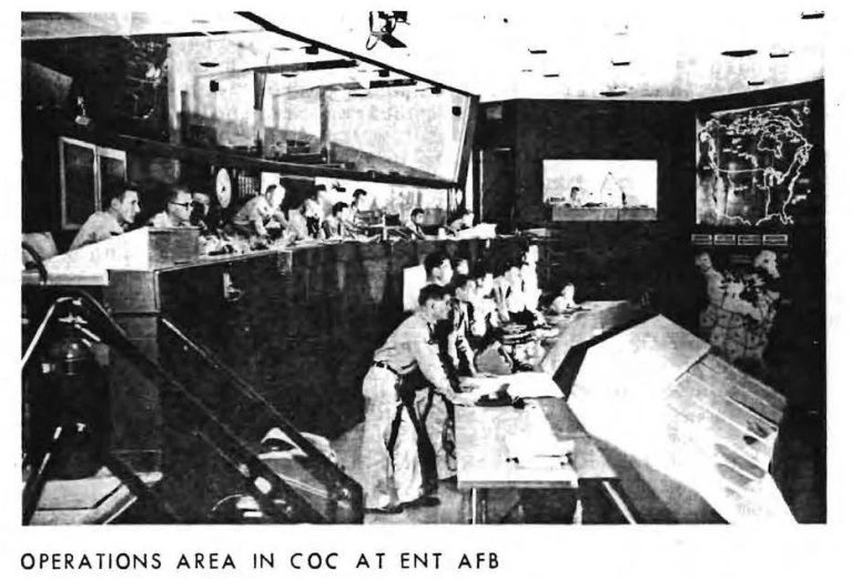 Inside NORAD's Cheyenne Mountain Combat Center, c.1966 - Flashbak
