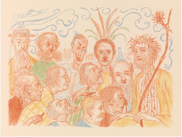 James Ensor's Sparkling Scenes from the Life of Christ, 1921 - Flashbak