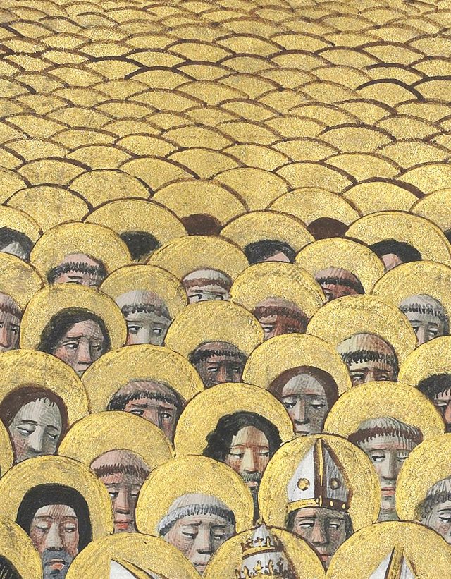 Saints in Hours of Louis de Laval, France ca. 1480 - Flashbak